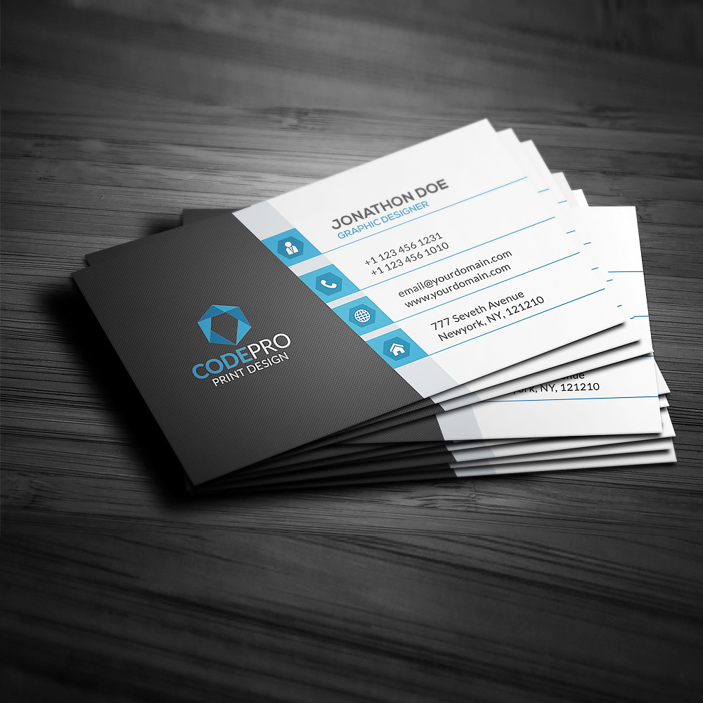 Business Cards 16PT + Matte Finish